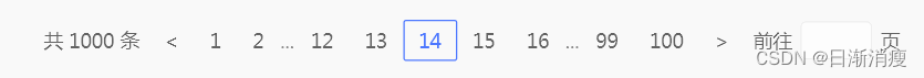 Flutter 自定义仿web风格pagination 分页组件flutter分页组件 Csdn博客