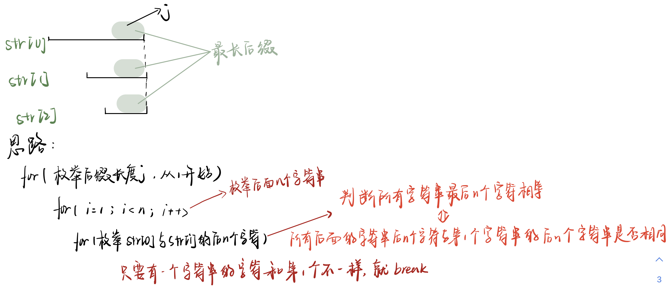 779 最长公共字符串后缀最长公共后缀 Csdn博客 
