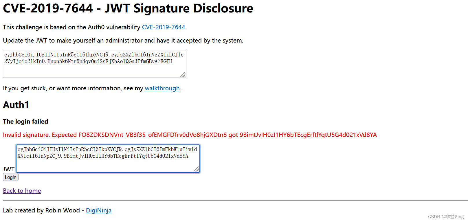 jwt攻击与防御3_jwt cve-2019-7644 漏洞版本-CSDN博客