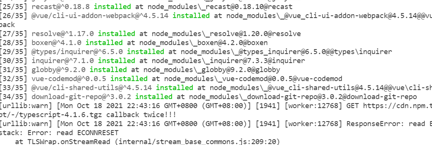 Vue-cli安装问题及解决方案_vuecli安装cli卡主-CSDN博客
