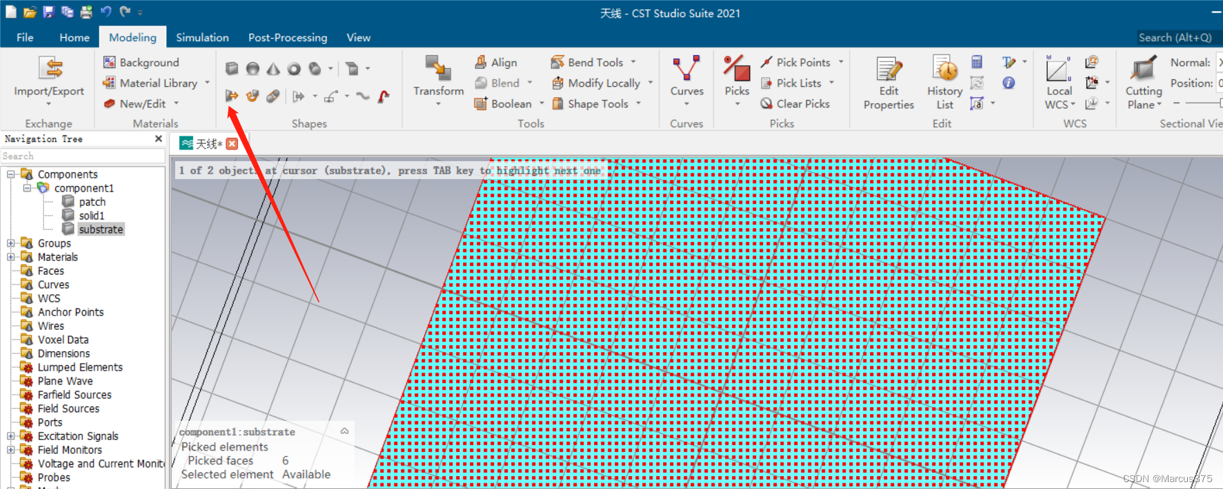 CST---贴片天线建模与仿真_cst天线仿真-CSDN博客