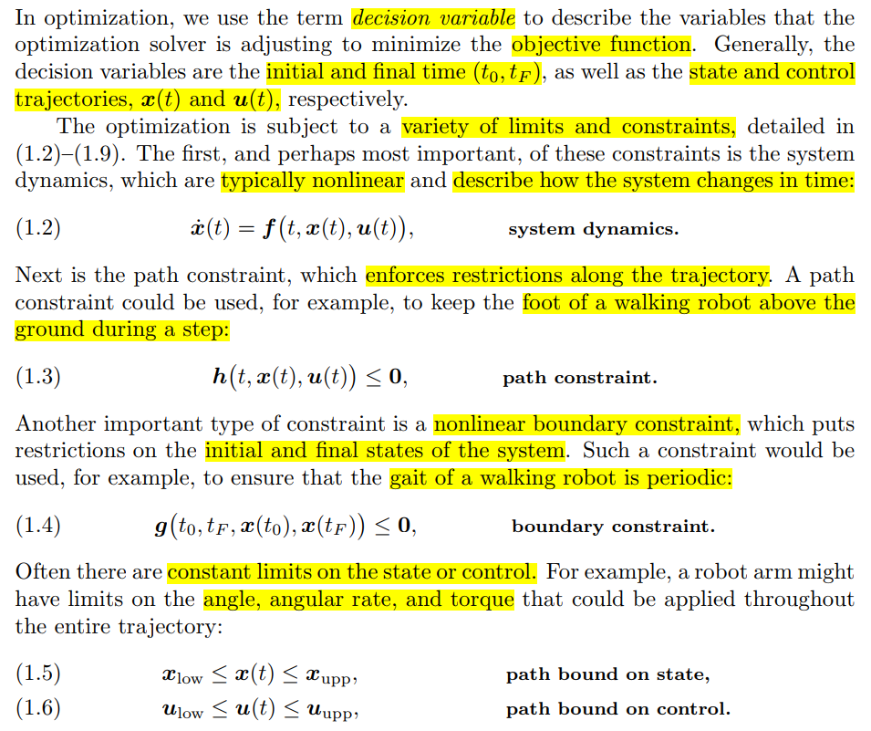 【trajectory optimization】1 intro-CSDN博客