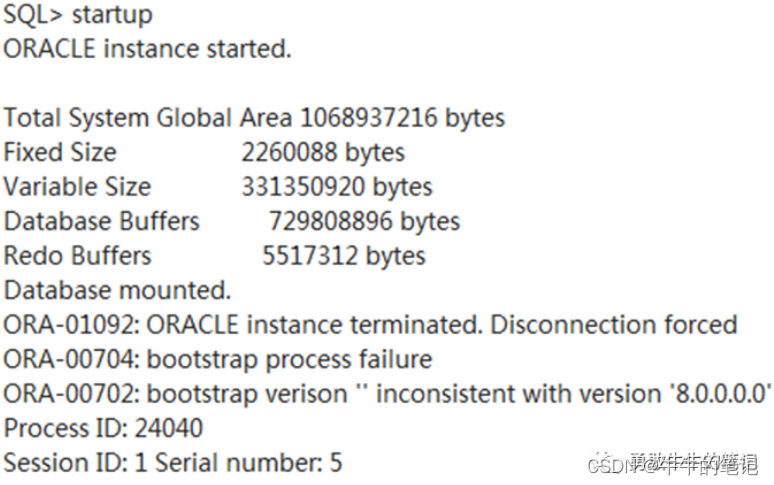 Oracle-bootstrap$恢复_oracle beed bootstartup$-CSDN博客