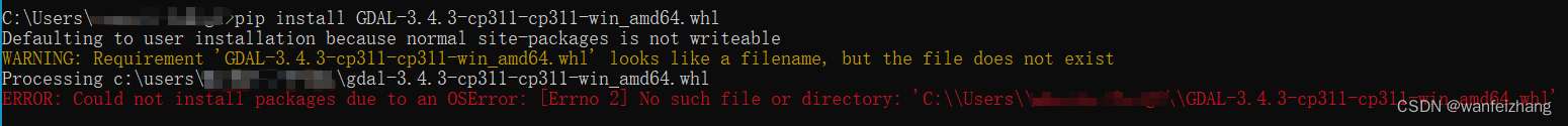 python pip install gma报错解决（心路历程）_pycharm安装gma失败-CSDN博客
