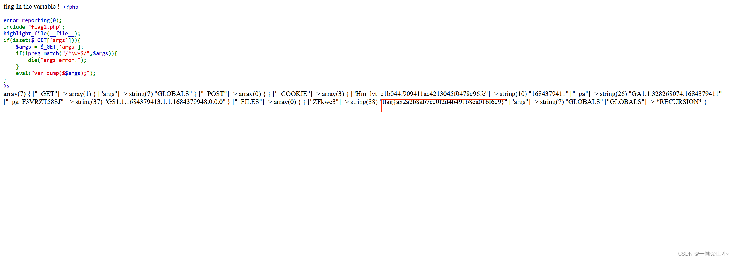 bugku——变量1_bugku变量1-CSDN博客