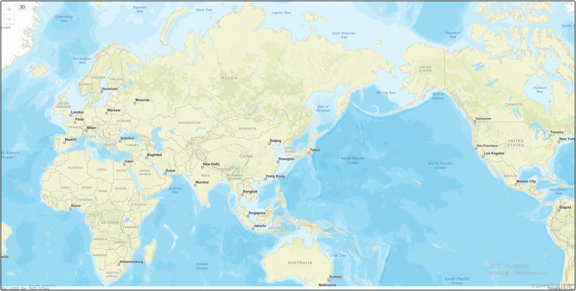 Arcgis Javascript For Api（006）basemap 提供的不同地图arcgis Basemap Csdn博客 2058