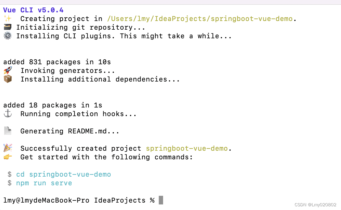 Mac搭建springboot+vue项目_springboot mac m1-CSDN博客