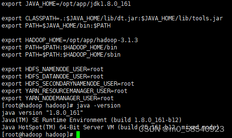 搭建Hadoop伪分布式集群_在linux环境下完成伪分布式环境的搭建,并运行hadoop自带的wordcount实例检测是否-CSDN博客