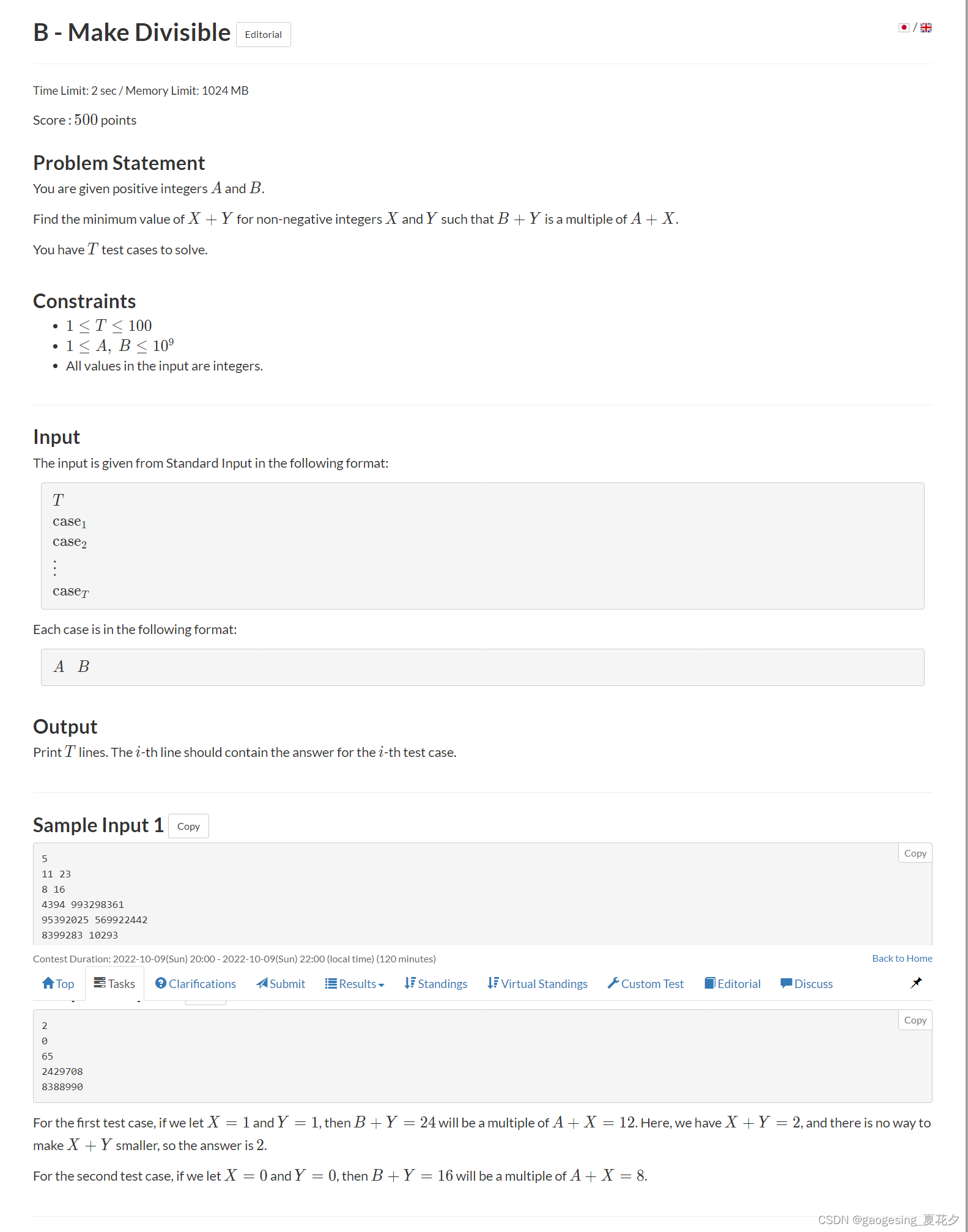 2022/10/9(atcoder arc150B)https://atcoder.jp/contests/arc150/tasks ...
