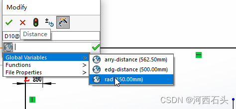 在solidworks中使用全局变量及方程式来进行标注_solidworks编写方程式-CSDN博客