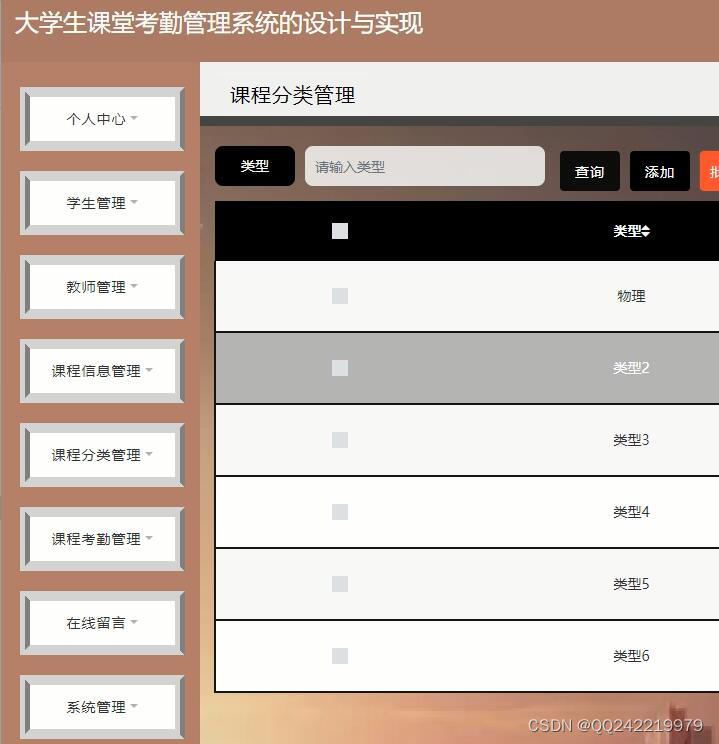 Jspssm大学生课堂考勤管理系统的设计与实现二、jsp大学生上课考勤管理系统设计 Csdn博客