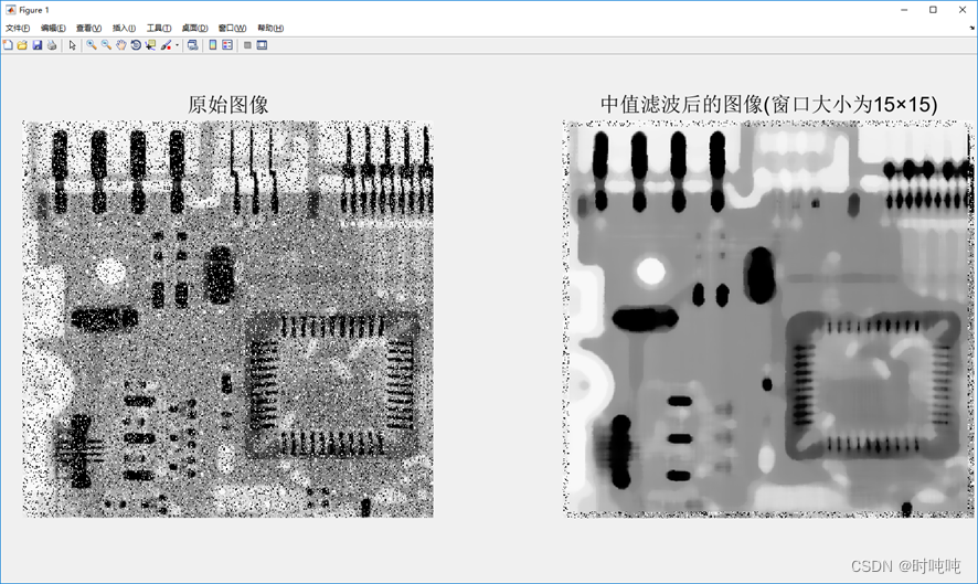 中值滤波原理及matlab实现代码中值滤波matlab代码时吨吨的博客 Csdn博客