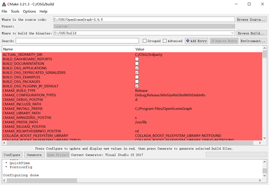 【OSG】OSG环境部署 OSG3.6.5+vs2017+win10_x64（超详细）-CSDN博客