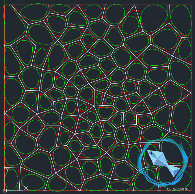 CAD 二维梯度Voronoi插件 梯度泰森多边形_cad voronoi-CSDN博客