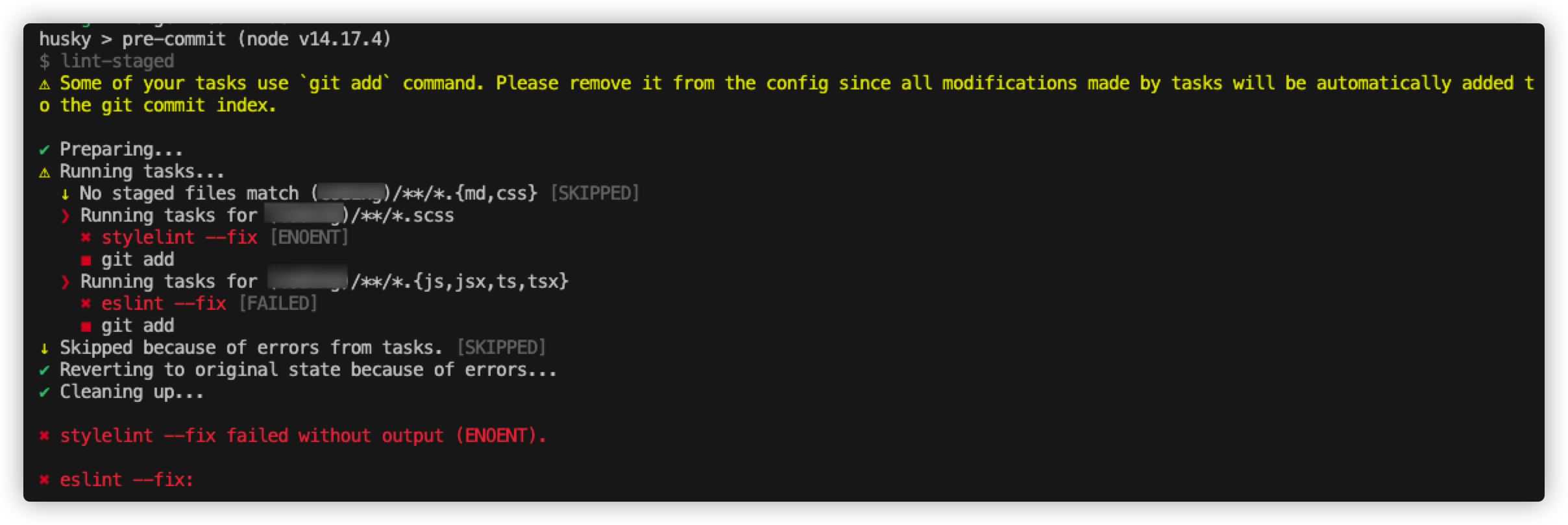 After The Conflict Is Resolved The Lint Does Not Pass When Git Merge Control Programmer Sought