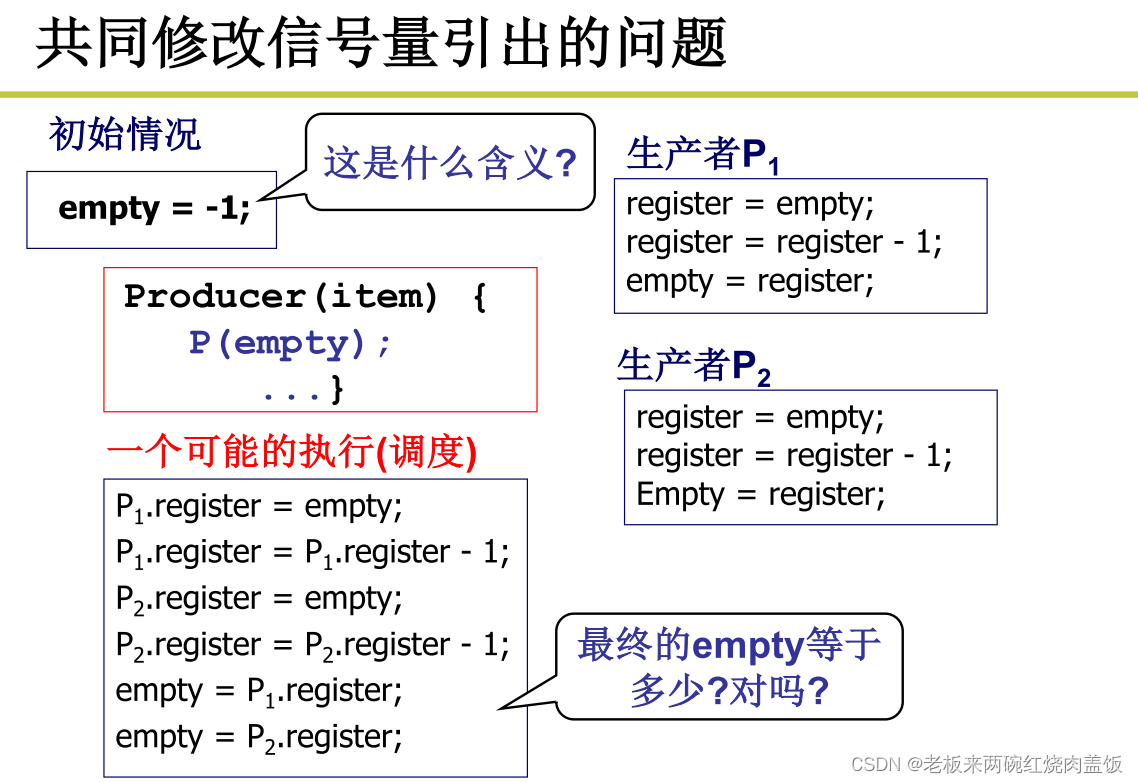 哈工大李治军老师操作系统笔记【15】：信号量临界区保护（Learning OS Concepts By Coding Them !）_临界区代码保护原则-CSDN博客