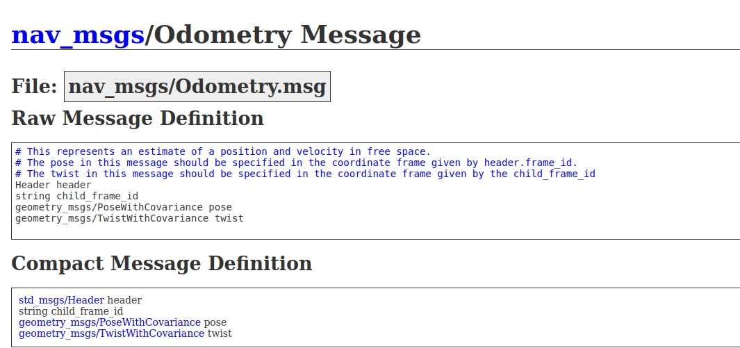nav_msgs/Odometry和geometry_msgs/Pose2D 类型比较与转化_geometrypose2d()-CSDN博客