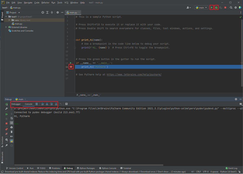 PyCharm使用初步_main.py-CSDN博客