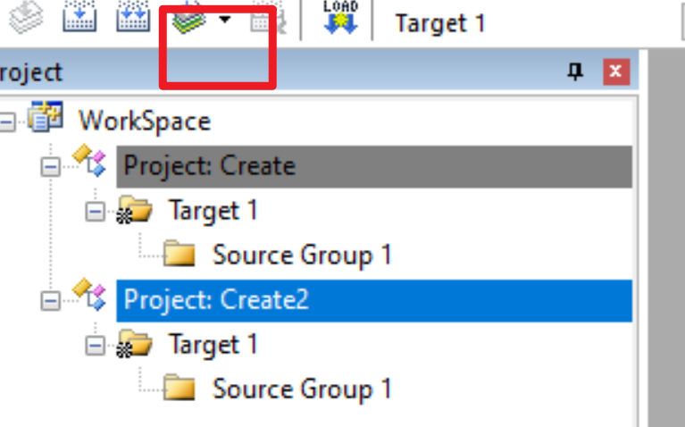 keil创建多工程，多工程编译_keil5怎么把两个工程合并-CSDN博客