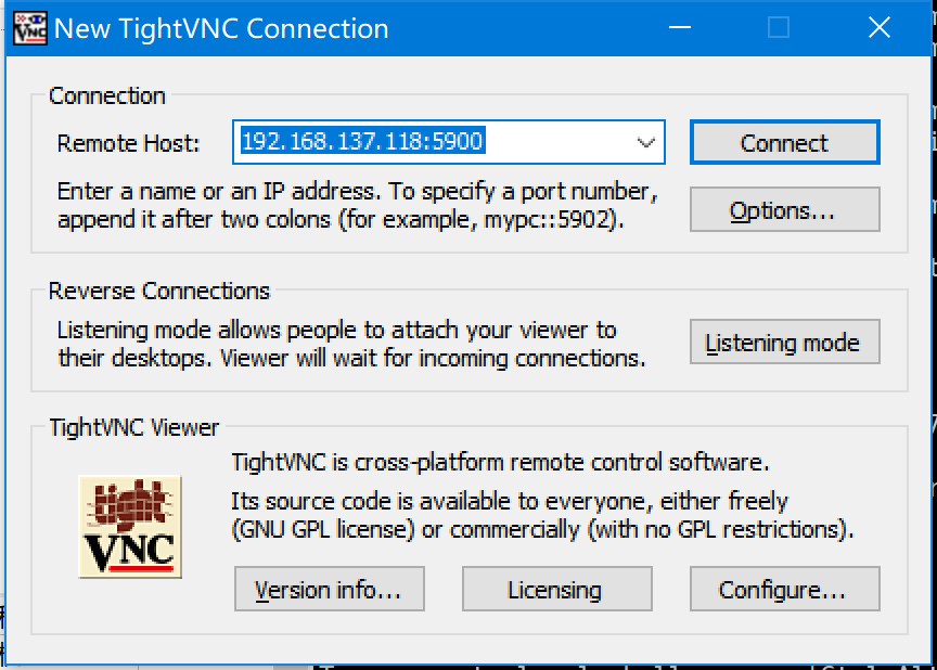 通过安装VNC服务器x11vnc(或vnc4server)和配置x11vnc.service实现远程通过VNC-Viewer访问VNC服务器 ...