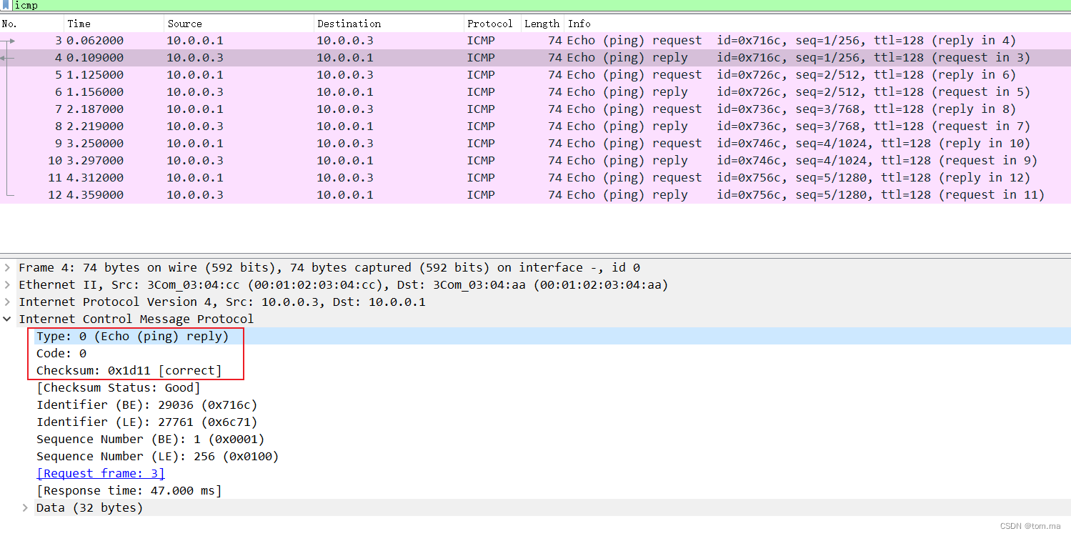 ICMP 协议_qt实现icmp协议-CSDN博客
