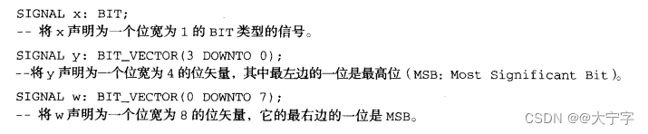02vhdl数据类型教材版vhdl 二维数组 Csdn博客