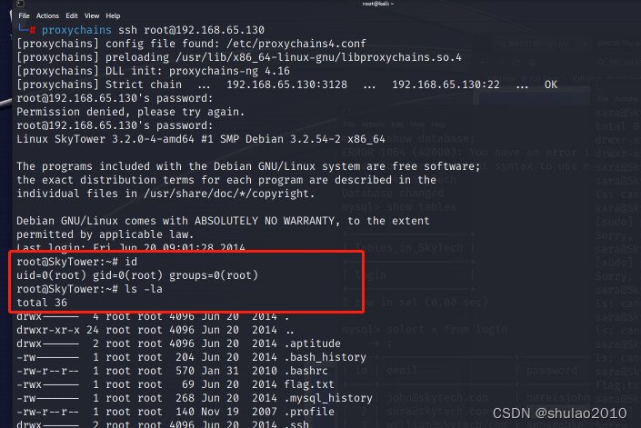 vulnhub-SKYTOWER: 1靶场夺旗之战_vulnhub skytower-CSDN博客