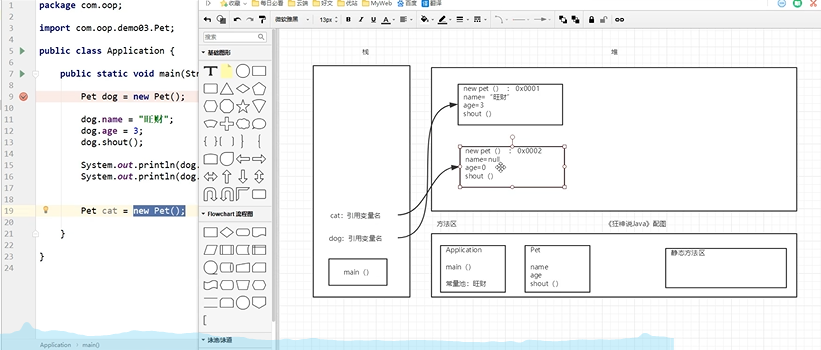 Java202302java学习笔记第七天 创建内存对象分析 前端导师歌谣 博客园