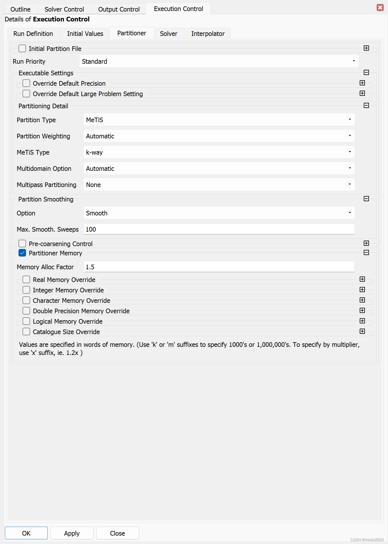 CFX报错*** INSUFFICIENT MEMORY ALLOCATED ***解决方法-CSDN博客