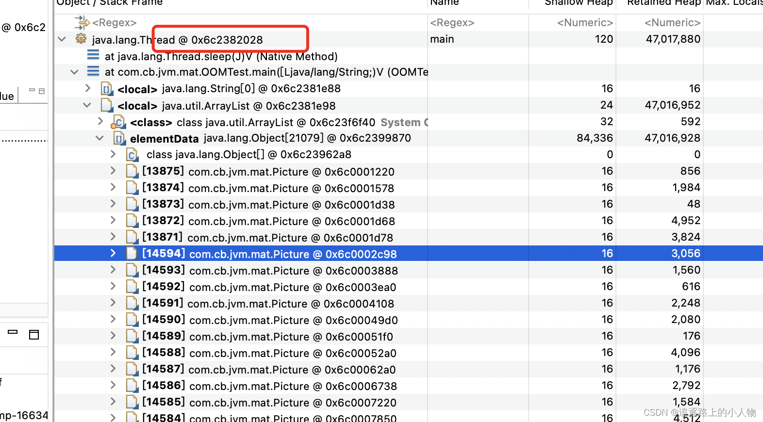 JVM监控和诊断的工具(MAT)_headhump visualvm 查看引用链-CSDN博客