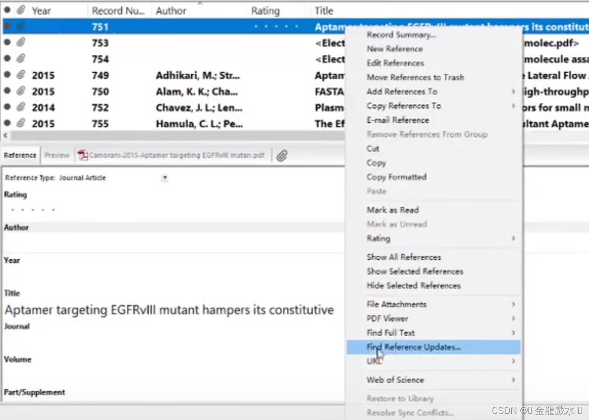 EndNote X9新版教程【学习笔记】_endnote怎么复制文章标题-CSDN博客