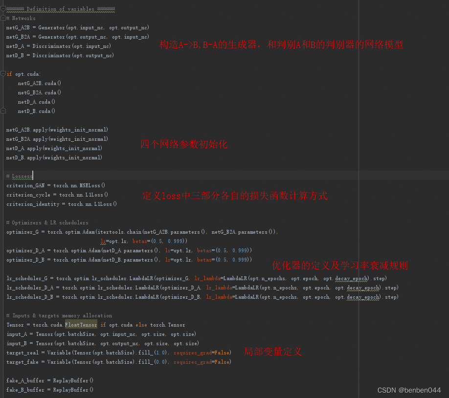 CycleGAN二次解读_cyclegan注释掉visdom-CSDN博客