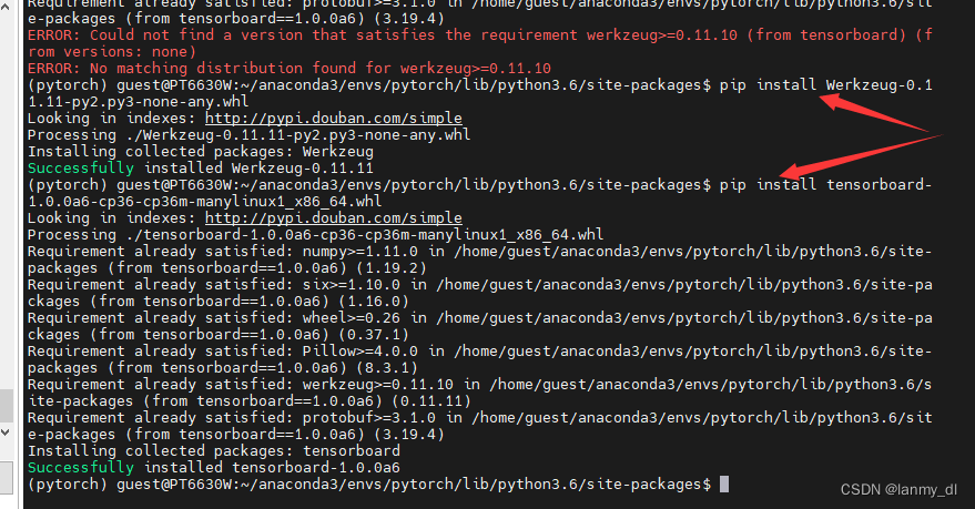 linux纯离线安装whl包，下载tensorboard_linux离线安装whl-CSDN博客