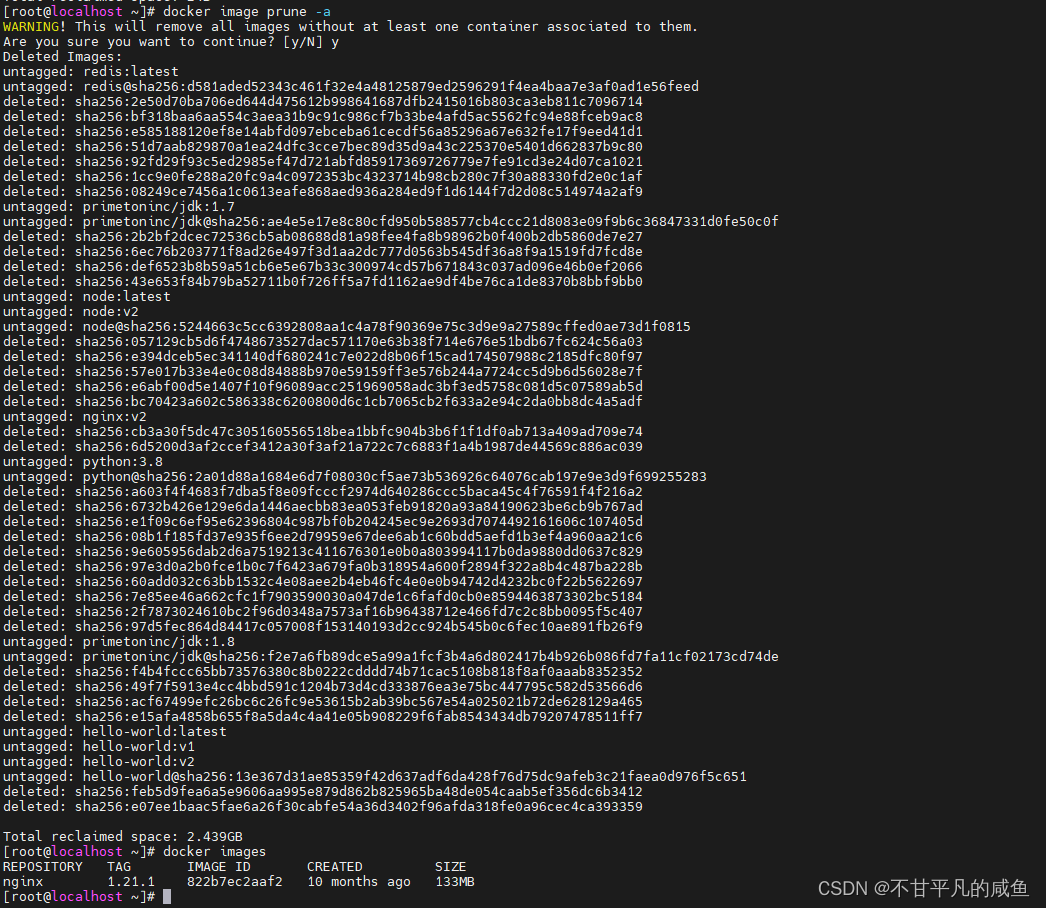 Docker Image 镜像 基本操作 搜索、获取、删除镜像 Docker 搜索 Csdn博客