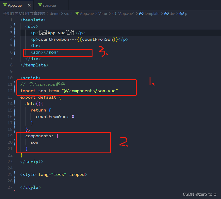 前端 子组件向父组件共享数据以及vue Cli的使用子组件共享父组件的值 Csdn博客