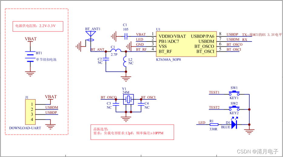 KT6368A蓝牙转HID键盘_蓝牙ibeacon模块方案测试板使用说明_蓝牙hid 模块-CSDN博客