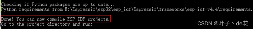 ESP32_esp-idf环境搭建_espidf选择芯片-CSDN博客