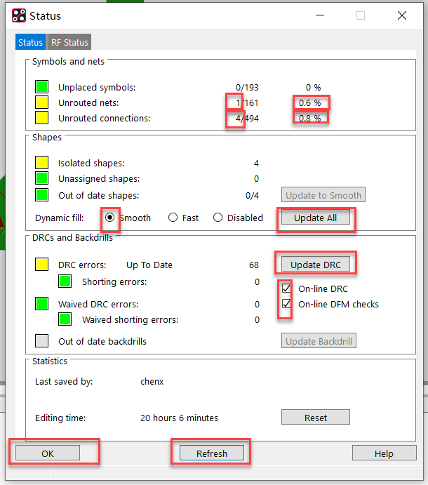 cadence SPB17.4 - allegro DRC检查-CSDN博客