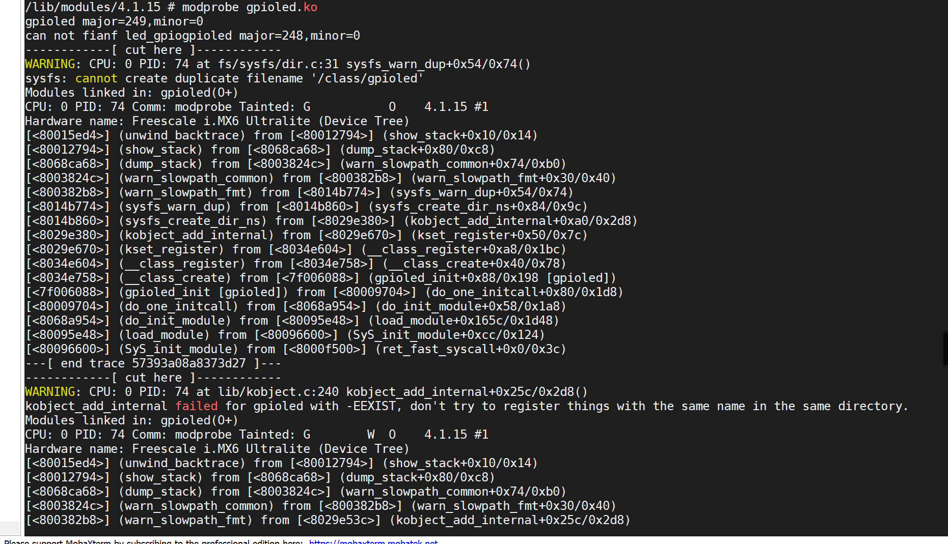 嵌入式linux 模块加载时显示重复加载_linux 多次module load同一个-CSDN博客
