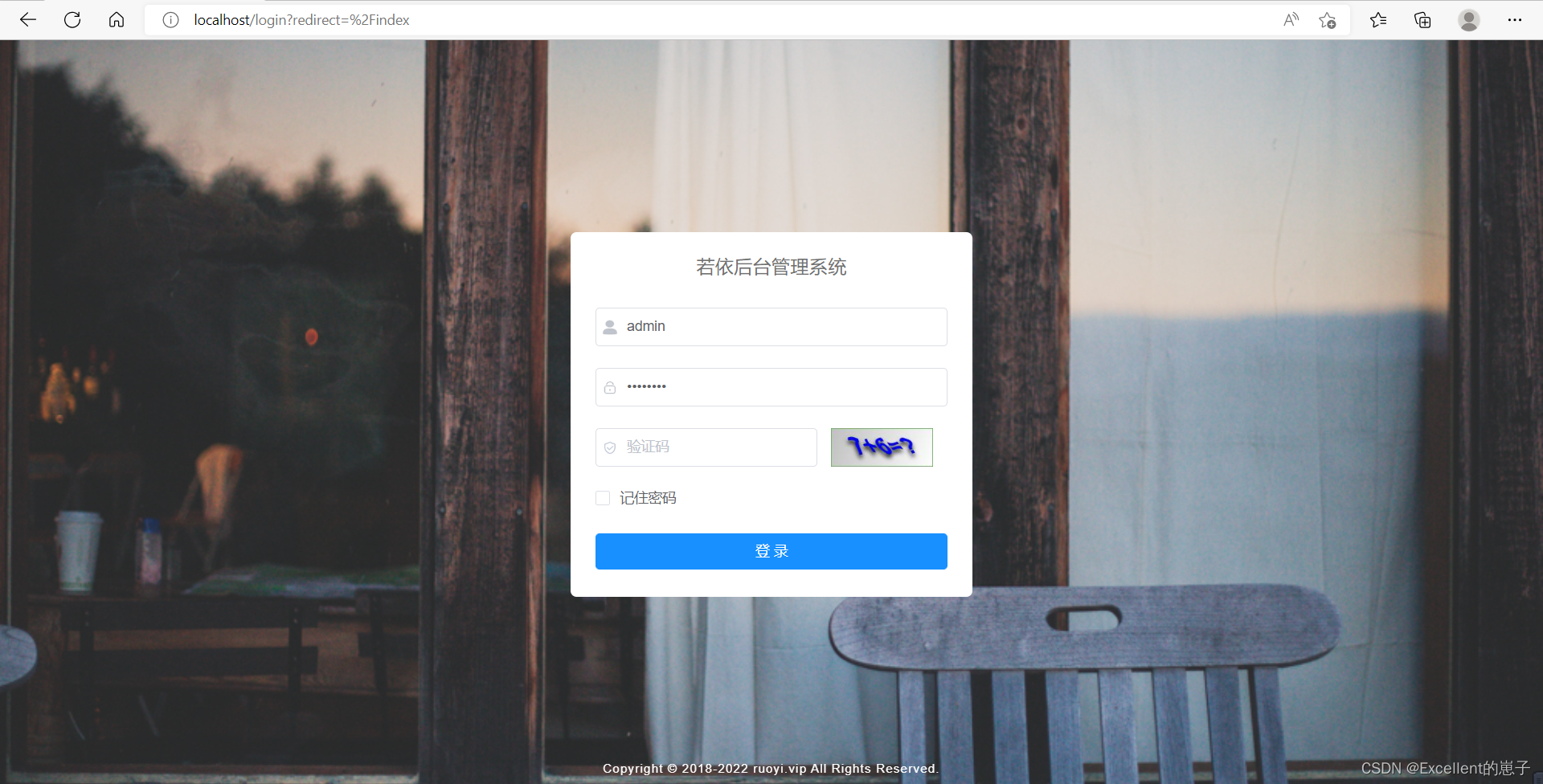 idea部署RuoYi-Vue分离版详解，够细！你值得拥有_在idea中vue项目部署-CSDN博客