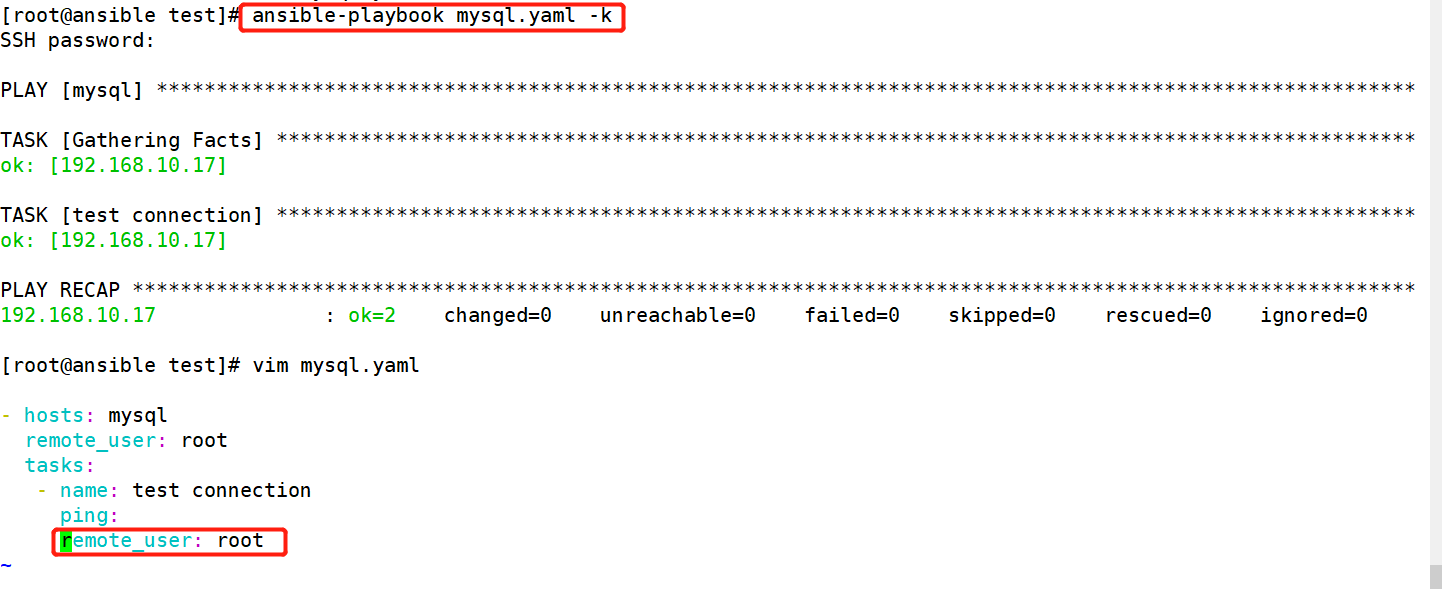 错误集UNREACHABLE! =＞ {“changed“: false, “msg“: “Invalid/incorrect password: Permission denied ...