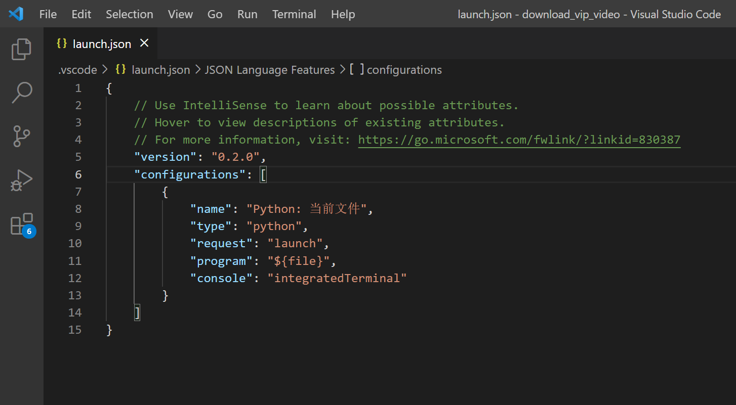 Vscode下python程序接收命令行参数的运行和调试py11111 Csdn博客