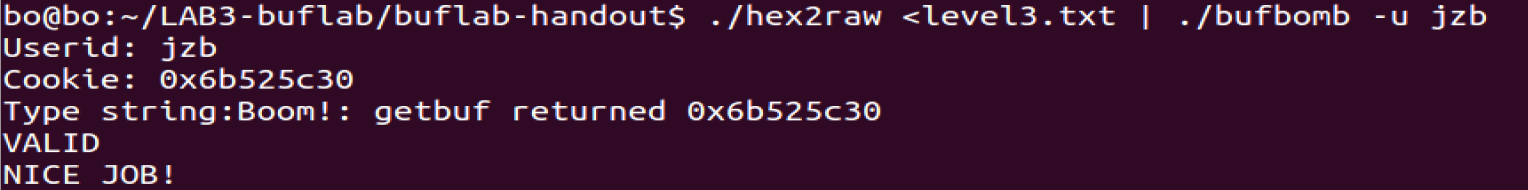 CSAPP buflab 实验报告_getbuf 栈帧-CSDN博客