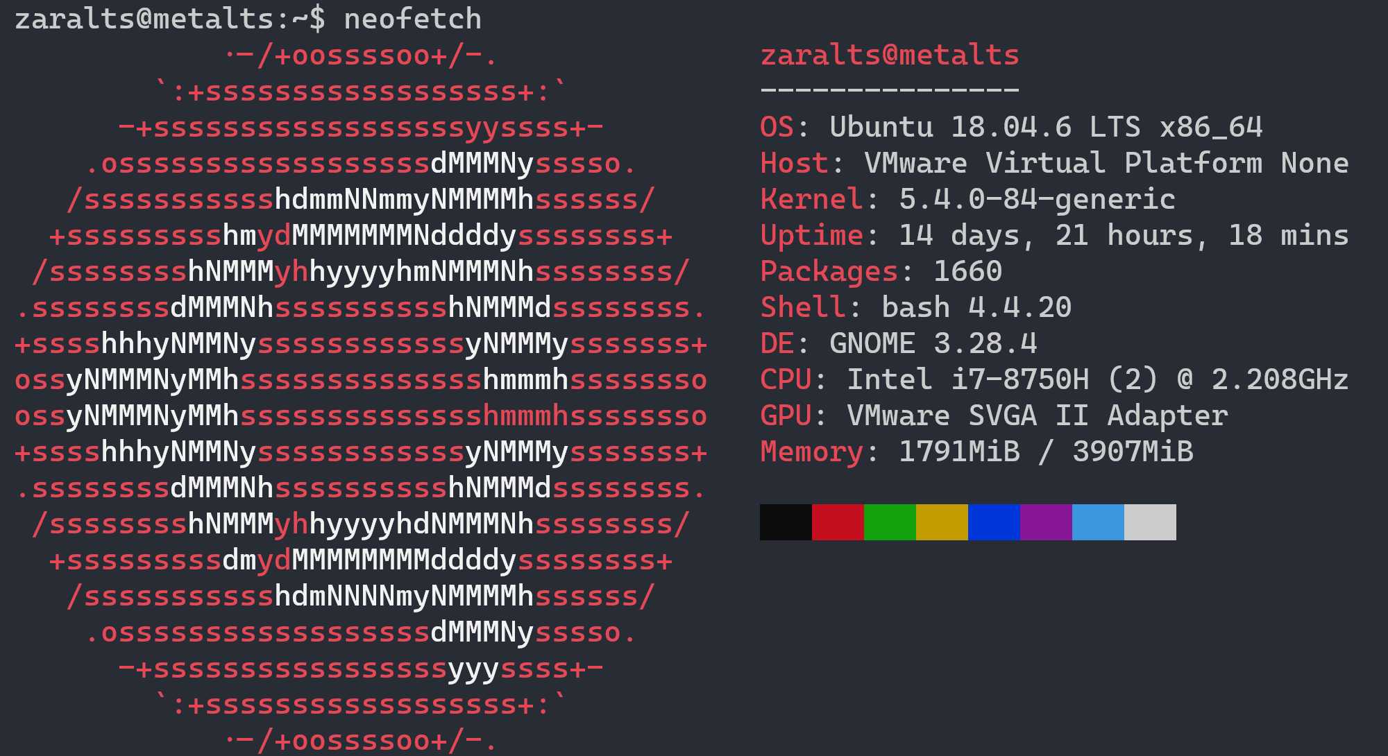 查看Linux系统信息的几种方法_installer type:deb local、deb network、runfile local-CSDN博客