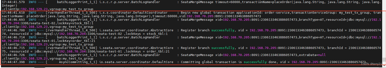 SEATA分布式事务官方demo分析_seata demo-CSDN博客