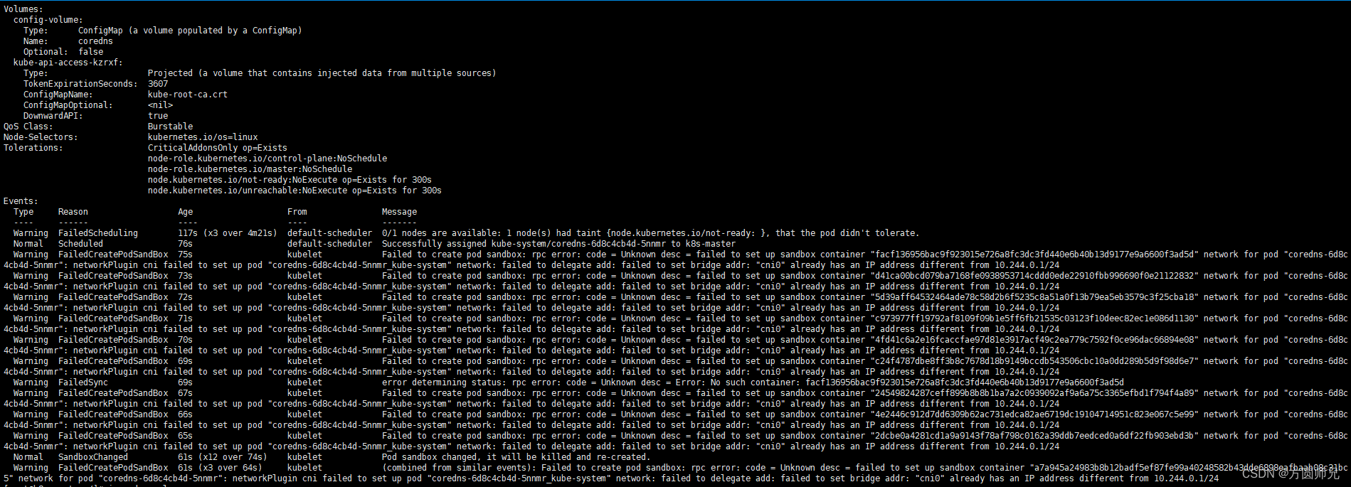 k8s coredns ContainerCreating_coredns:container creating-CSDN博客