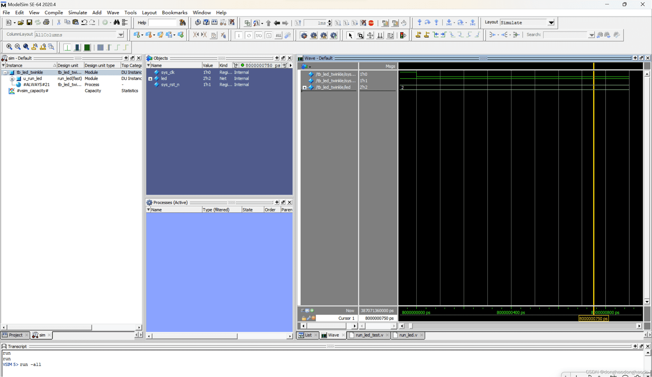 Modelsim入门教程_modelsim 怎么打开project-CSDN博客