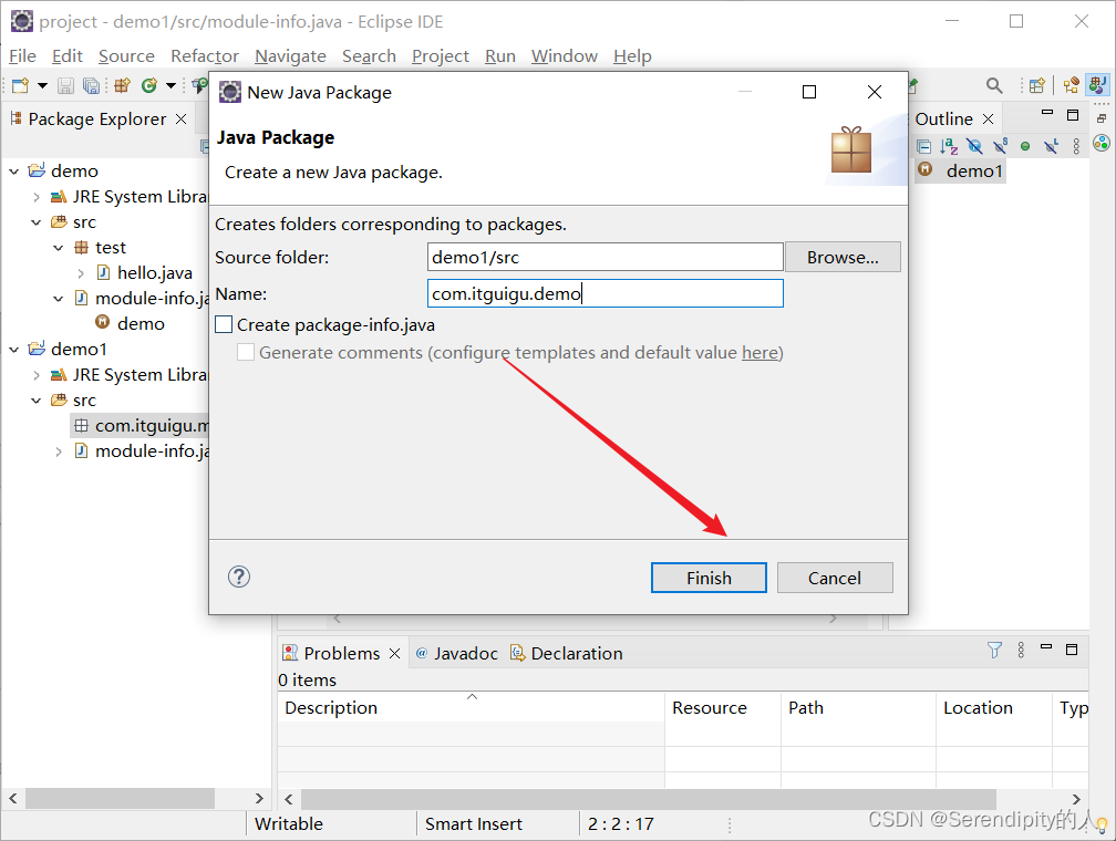 Eclipse 创建项目、包、类_eclipse怎么创建包-CSDN博客
