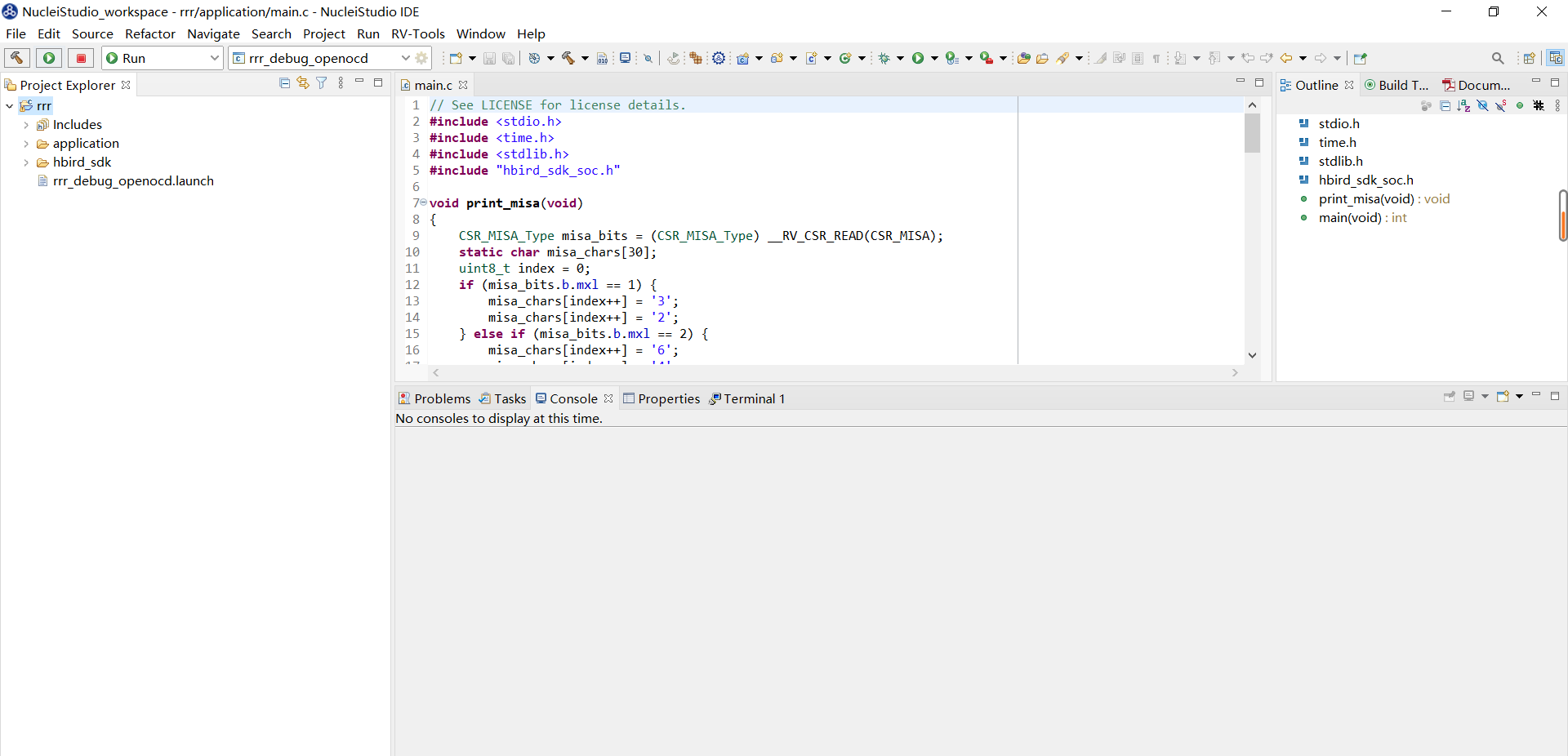 DDR200T/MCU200T上手测试 helloworld windows 蜂鸟E203 【Nuclei Studio2022.02使用】-CSDN博客
